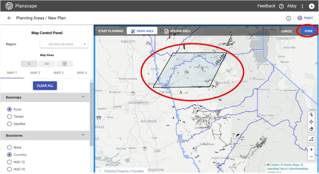 User Guide – Planscape