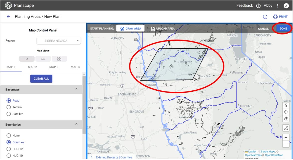 User Guide – Planscape