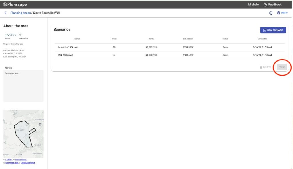 User Guide – Planscape