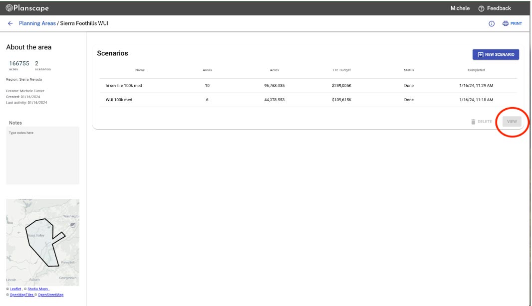 User Guide – Planscape